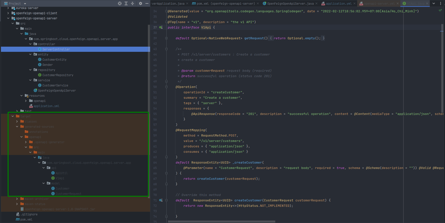 OpenApi And OpenFeign Integration - 2D-Garden